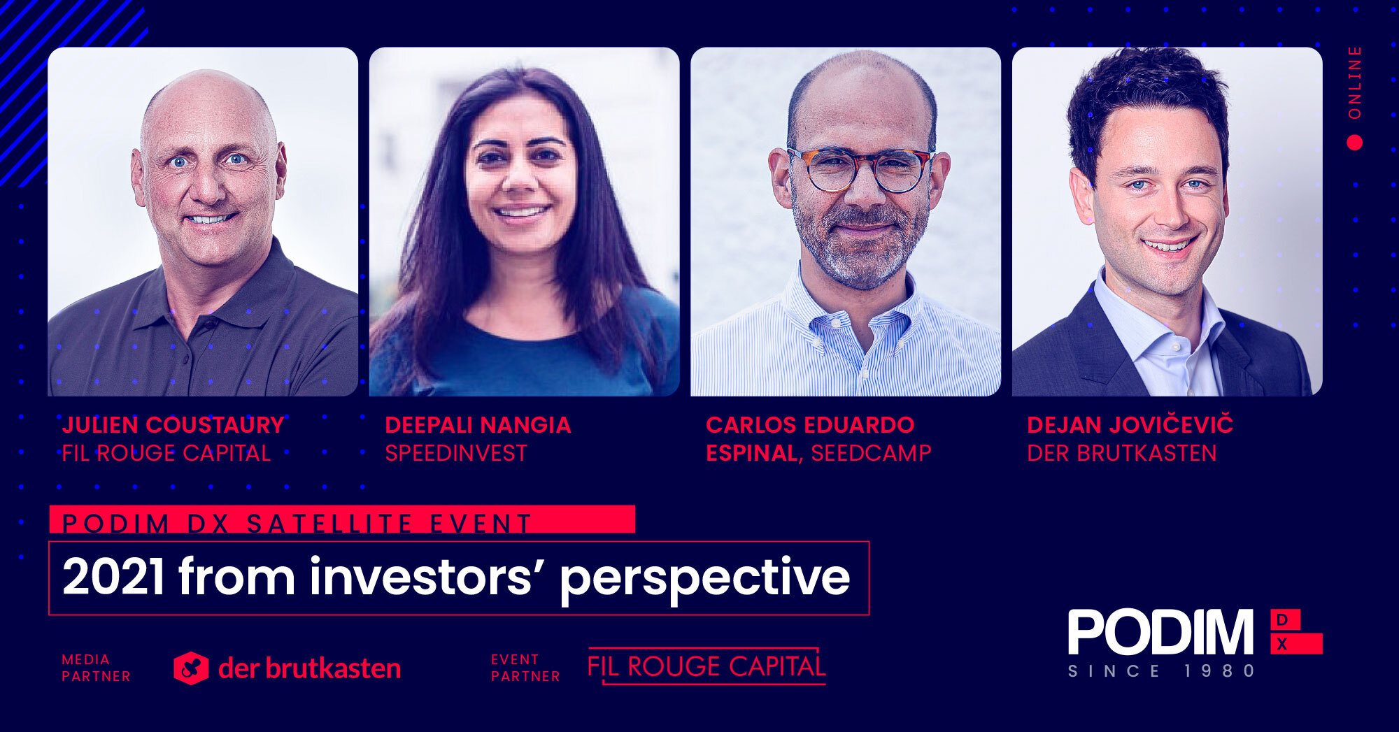 Podim DX Satellite Event #1: 2021 from investors’ perspective - Podim